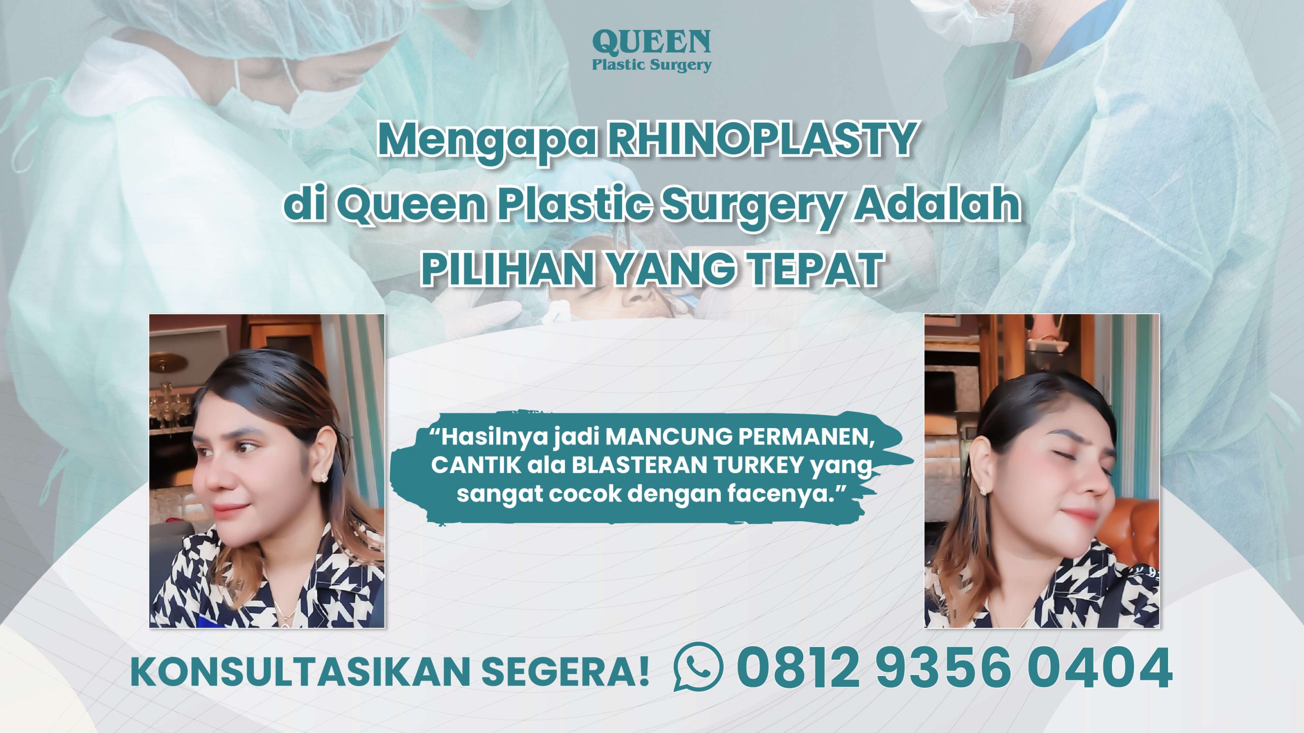 Mengapa Rhinoplasty di Queen Plastic Surgery Pilihan Tepat - Klinik ...